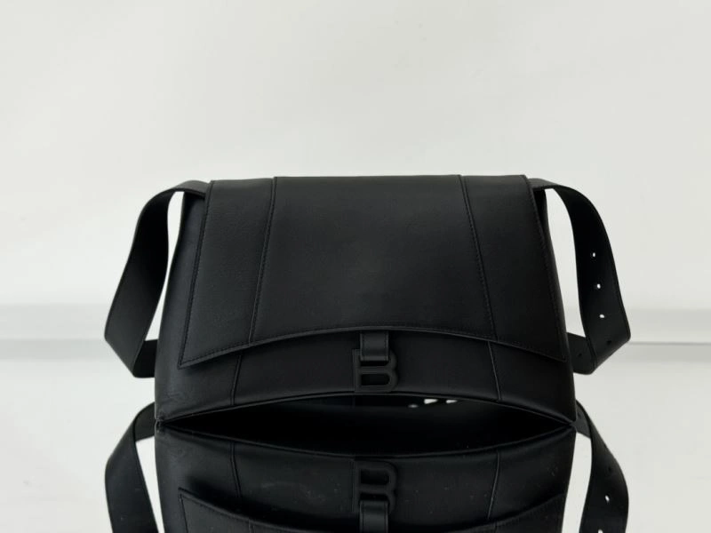 Balenciaga Downtown Hourglass Bag - Soft Cowhide Crossbody Tote