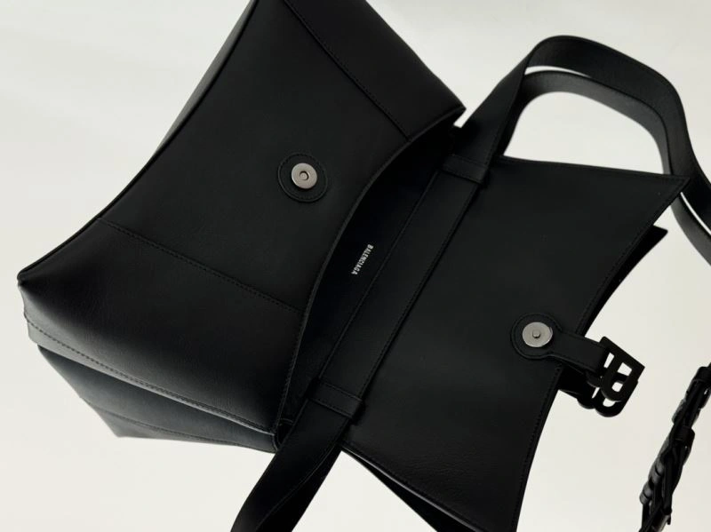 Affordable Balenciaga Downtown Hourglass Bag - Soft Cowhide Crossbody Tote