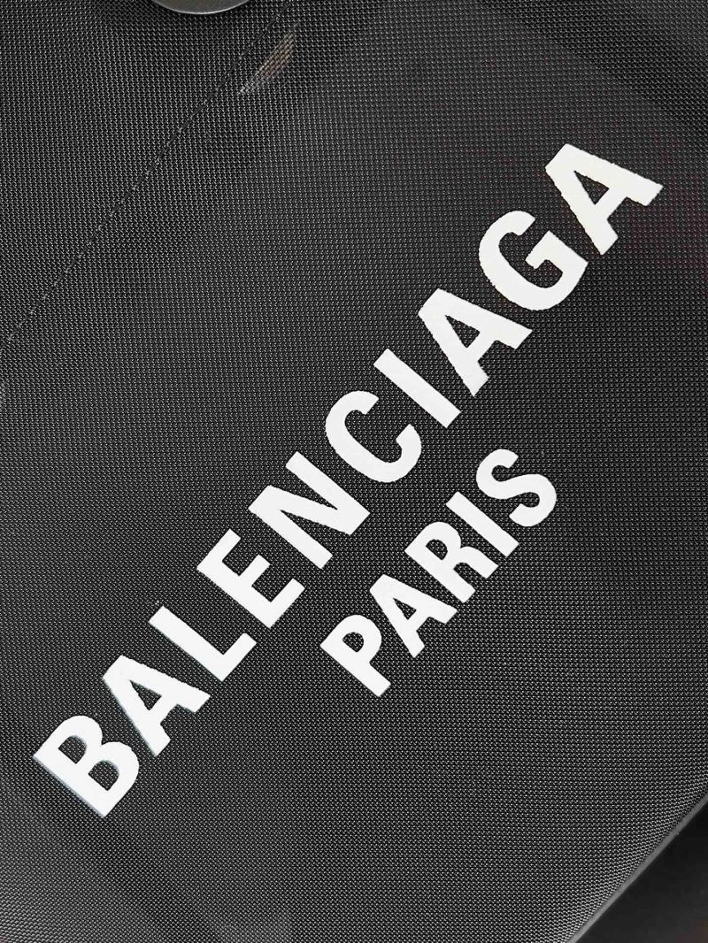 Budget-friendly Balenciaga Duty Free Mesh Tote Bag with Leather-Chain Strap