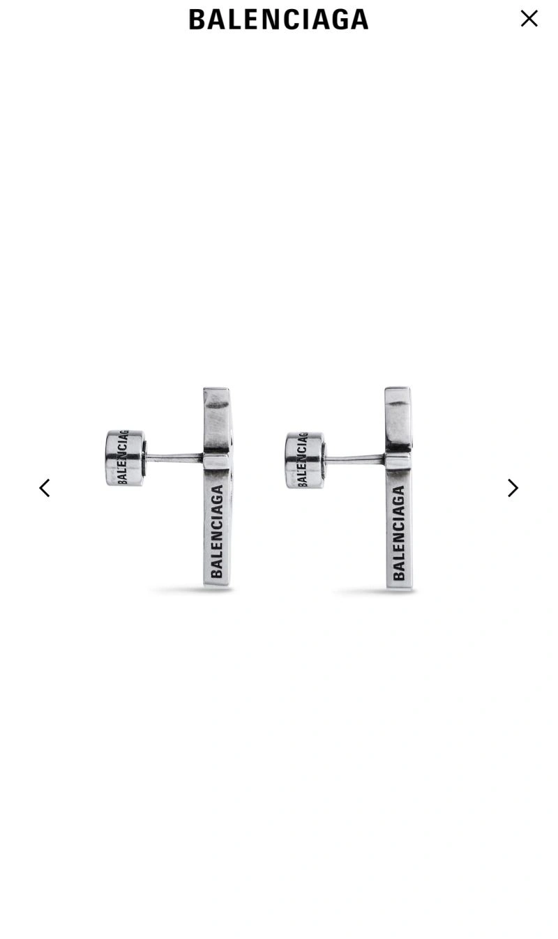 Official Balenciaga Earrings