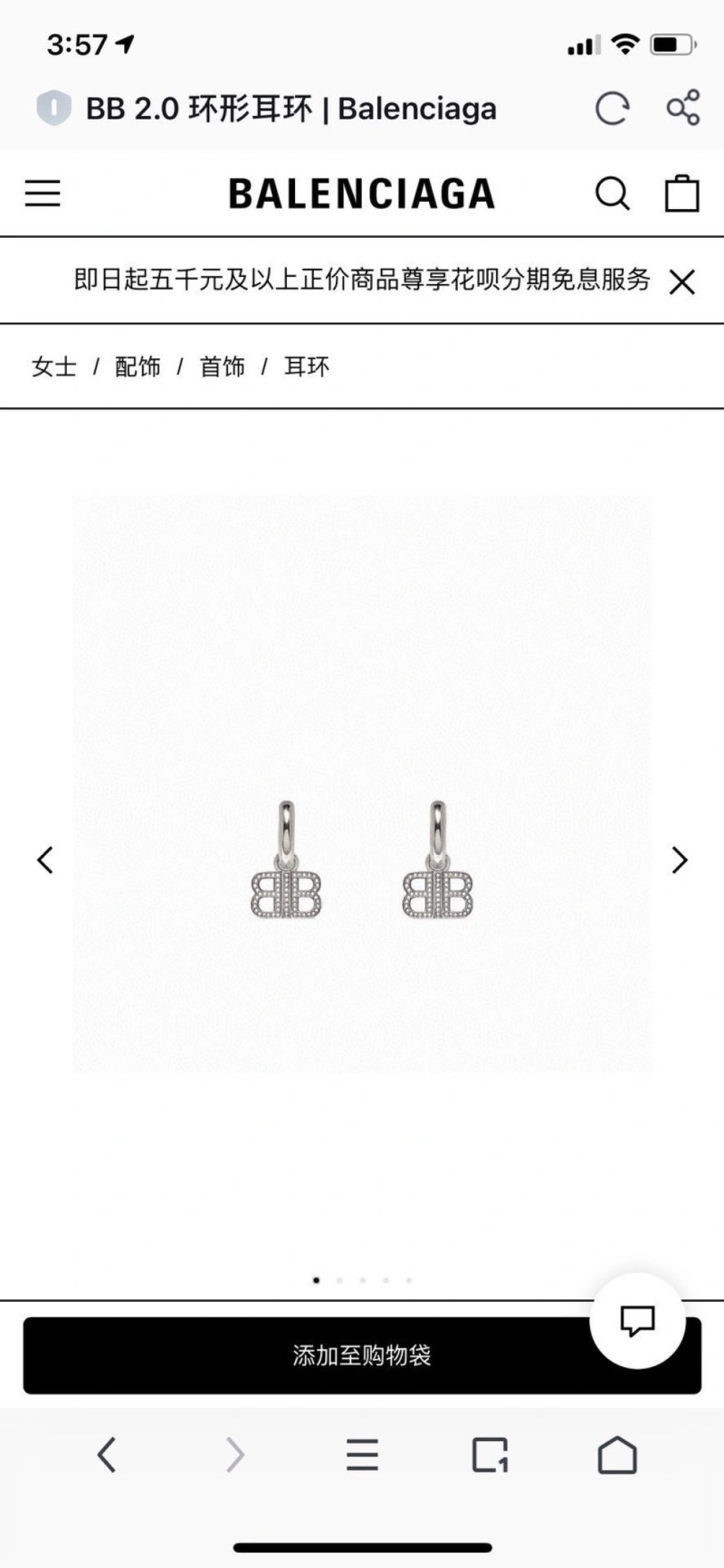Reasonably priced Balenciaga Earrings