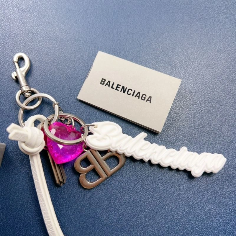Affordable Balenciaga Elegance Keychain - Luxe Gold Accent Accessory