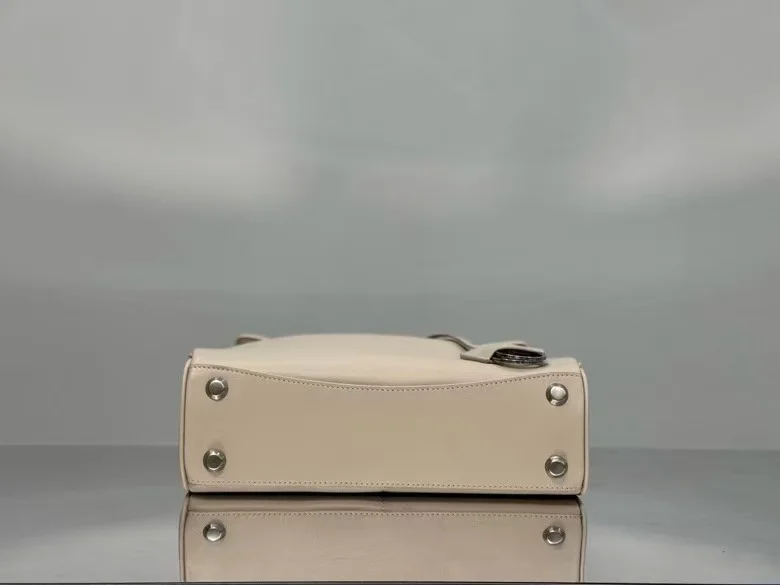 Reasonably priced Balenciaga Elegant Apricot Silver Buckle Handbag Series