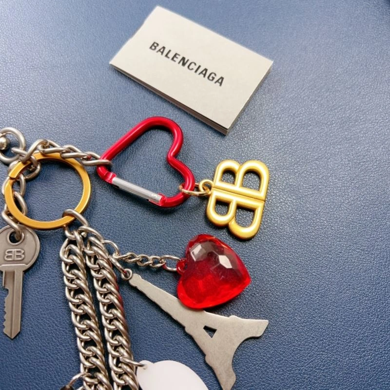 Perfect replica Balenciaga Elegant Gold Texture Keychain