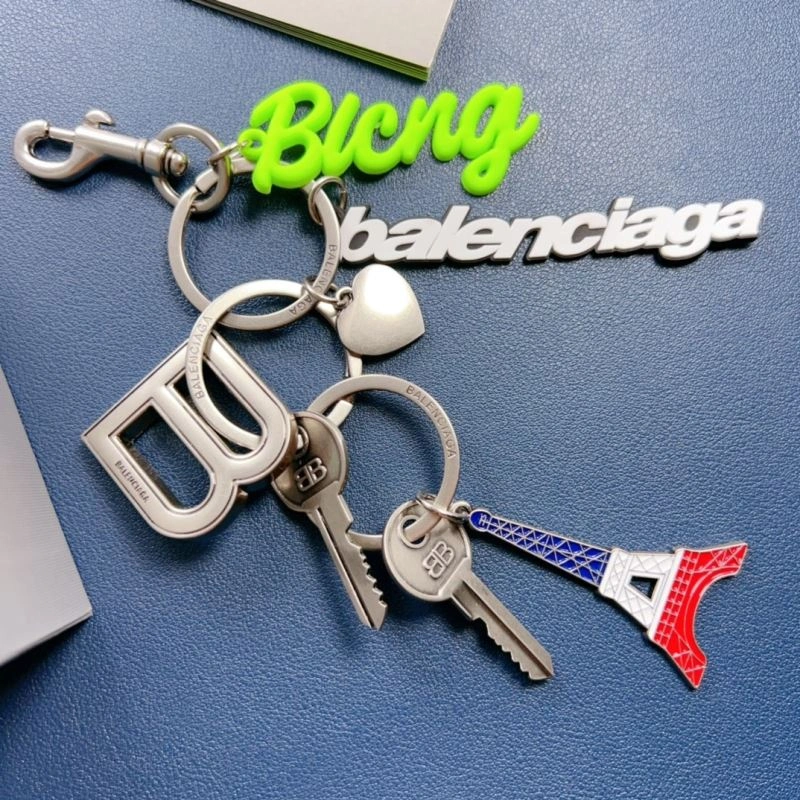 Reasonably priced Balenciaga Elegant Golden Keychain - Chic Accessory for Any Style