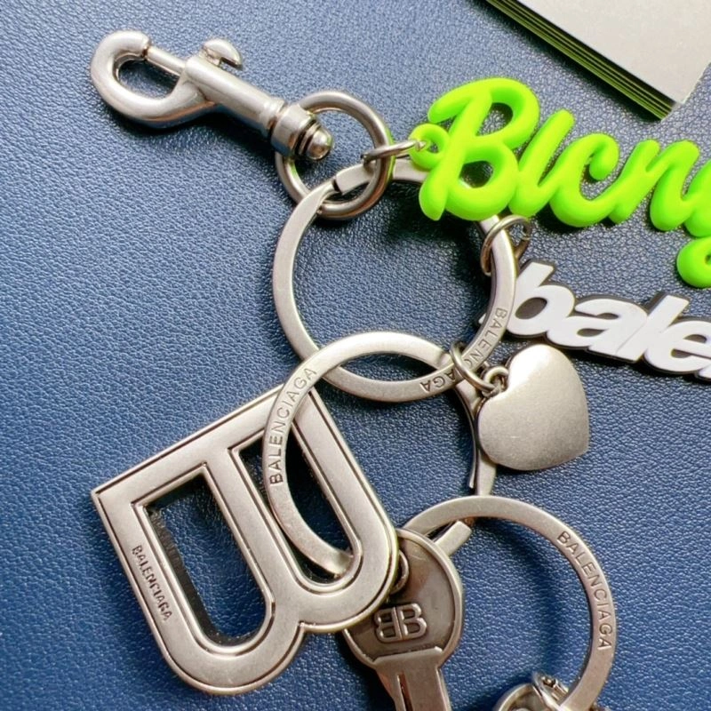 Reasonably priced Balenciaga Elegant Golden Keychain - Chic Accessory for Any Style