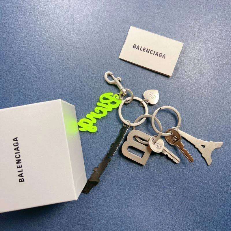 Reasonably priced Balenciaga Elegant Golden Keychain - Chic Accessory for Any Style