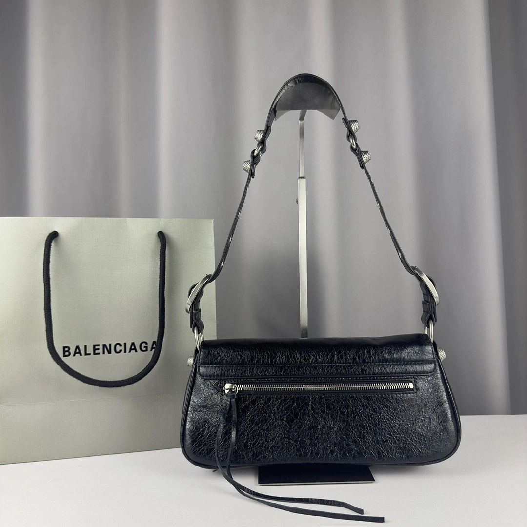 Reasonably priced Balenciaga Everyday Large Baguette Sling Bag in Lambskin