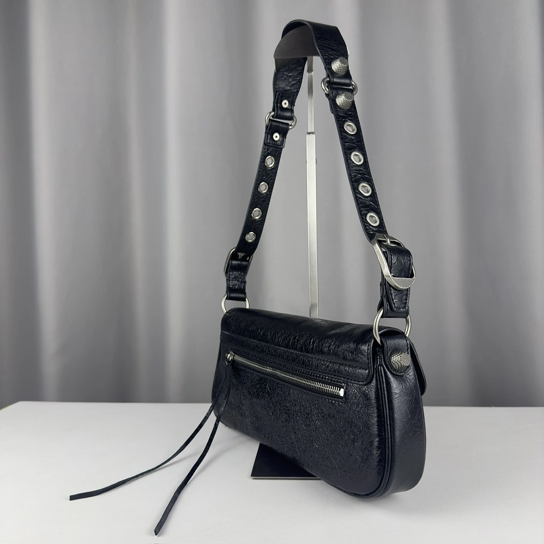Reasonably priced Balenciaga Everyday Large Baguette Sling Bag in Lambskin