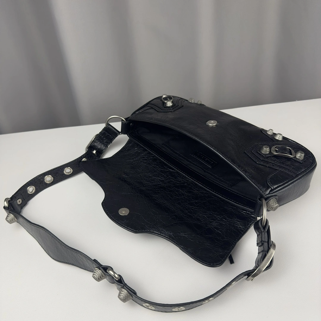 Reasonably priced Balenciaga Everyday Large Baguette Sling Bag in Lambskin
