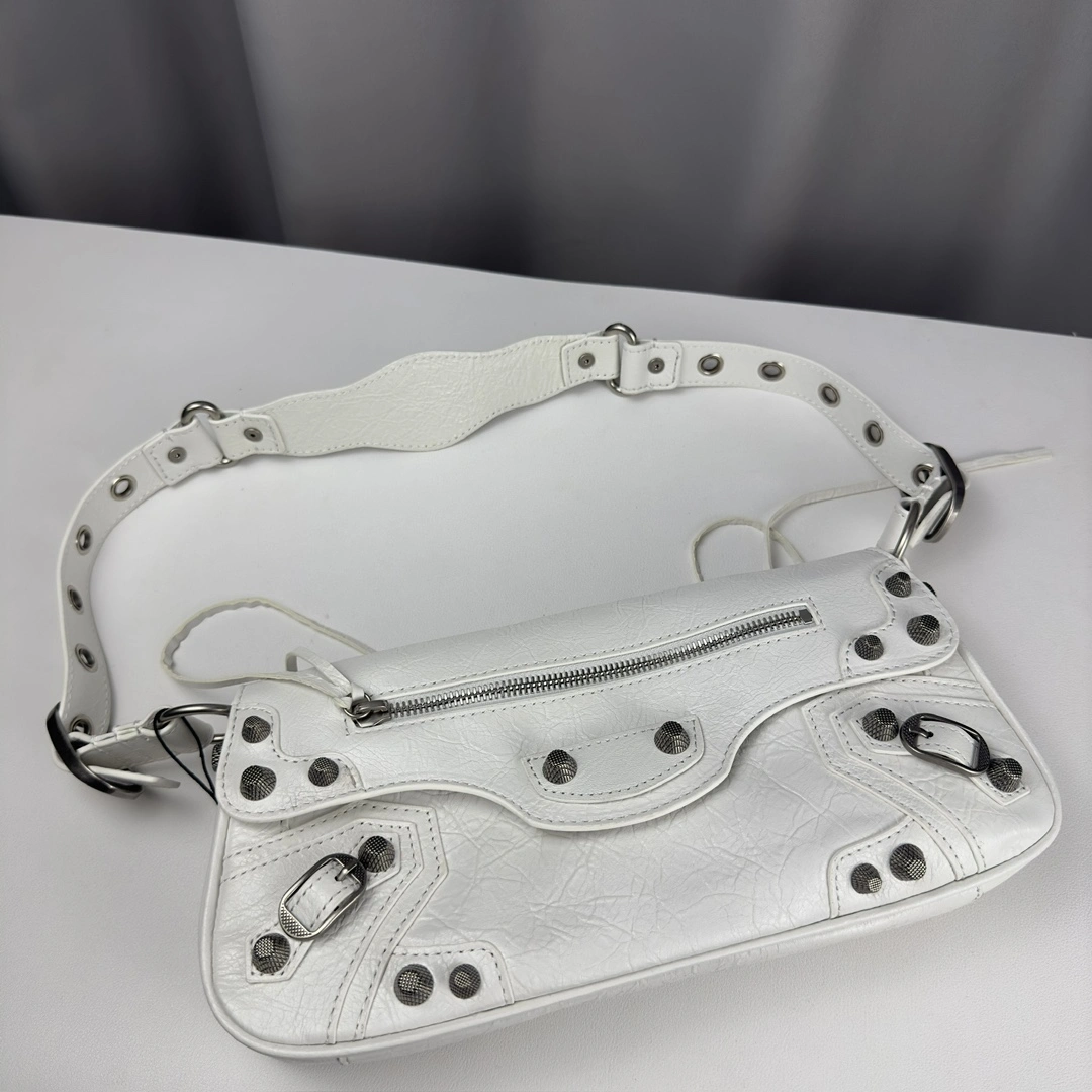 Reasonably priced Balenciaga Everyday Large Lambskin Sling Baguette Bag