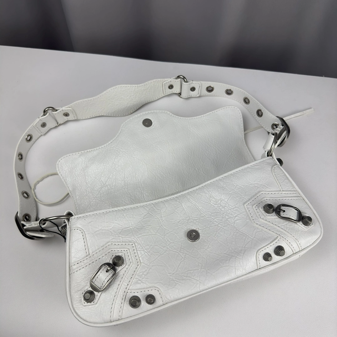 Reasonably priced Balenciaga Everyday Large Lambskin Sling Baguette Bag