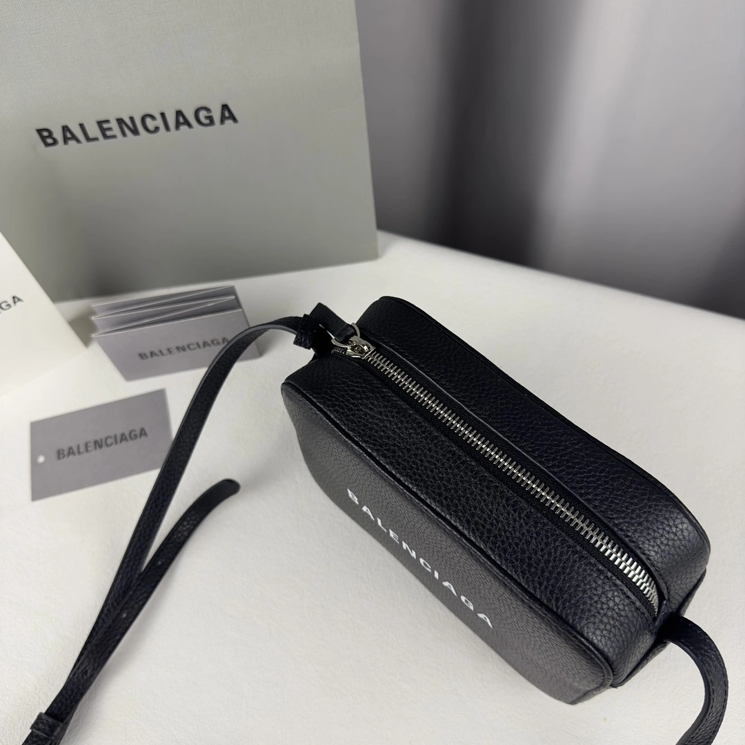 1:1 copy Balenciaga Everyday Mini Camera Crossbody Bag in Lambskin