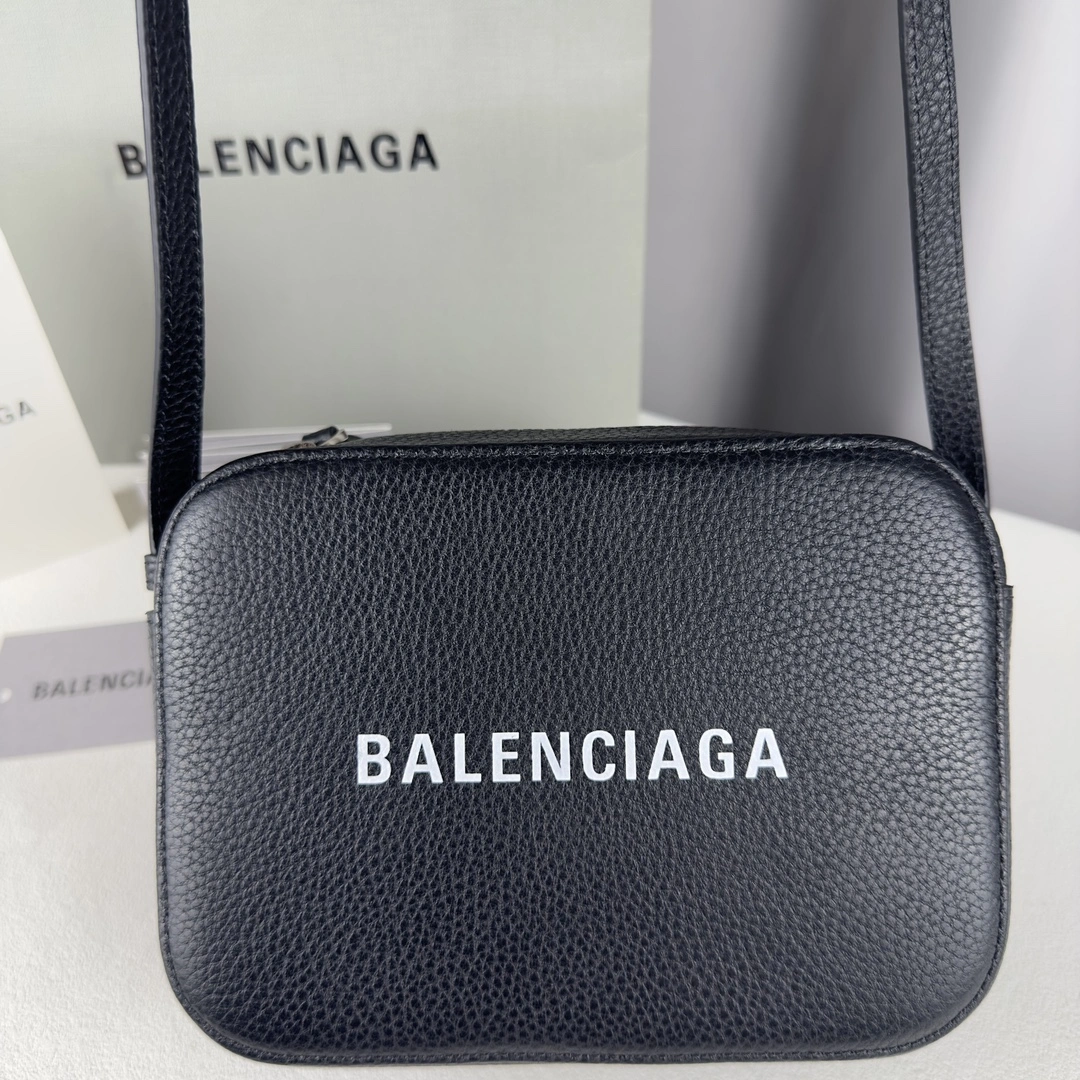 1:1 copy Balenciaga Everyday Mini Camera Crossbody Bag in Lambskin