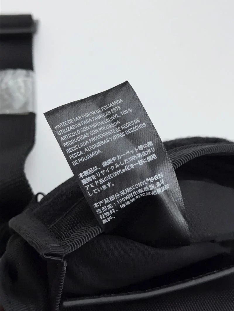 Inexpensive Balenciaga Explorer Waterproof Nylon Clutch with Logo Strap