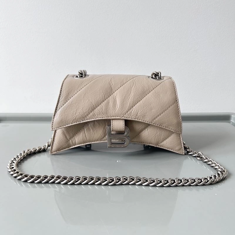 Legit Balenciaga Fall Winter 2022 Mini Crush Hourglass Bag