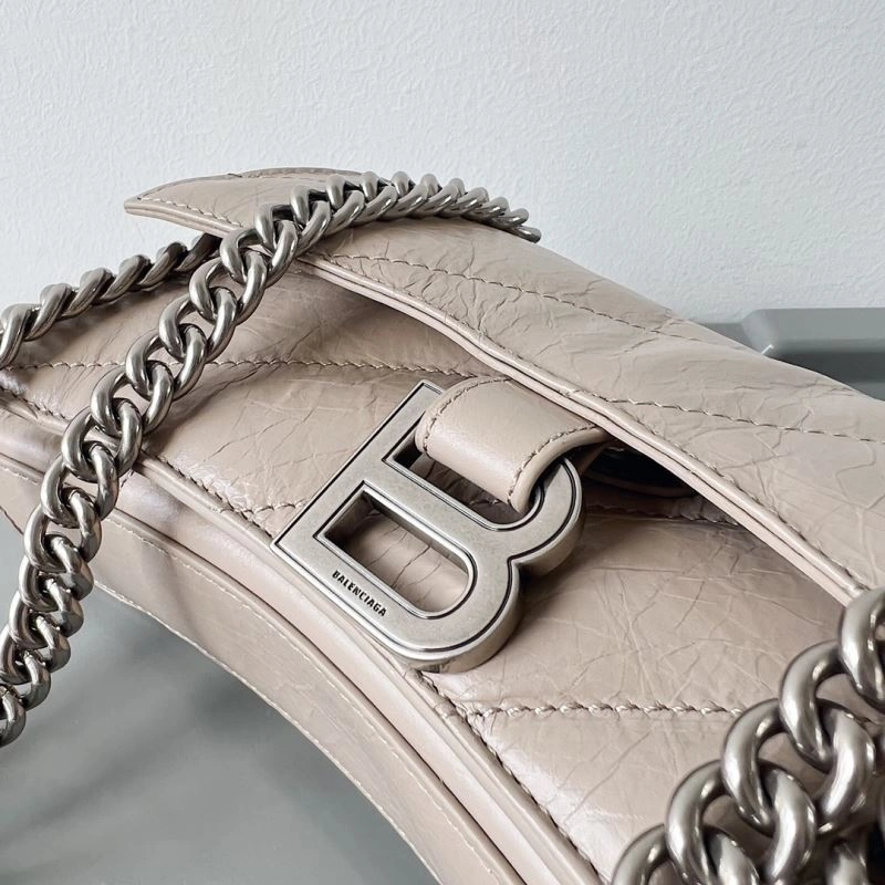 Legit Balenciaga Fall Winter 2022 Mini Crush Hourglass Bag