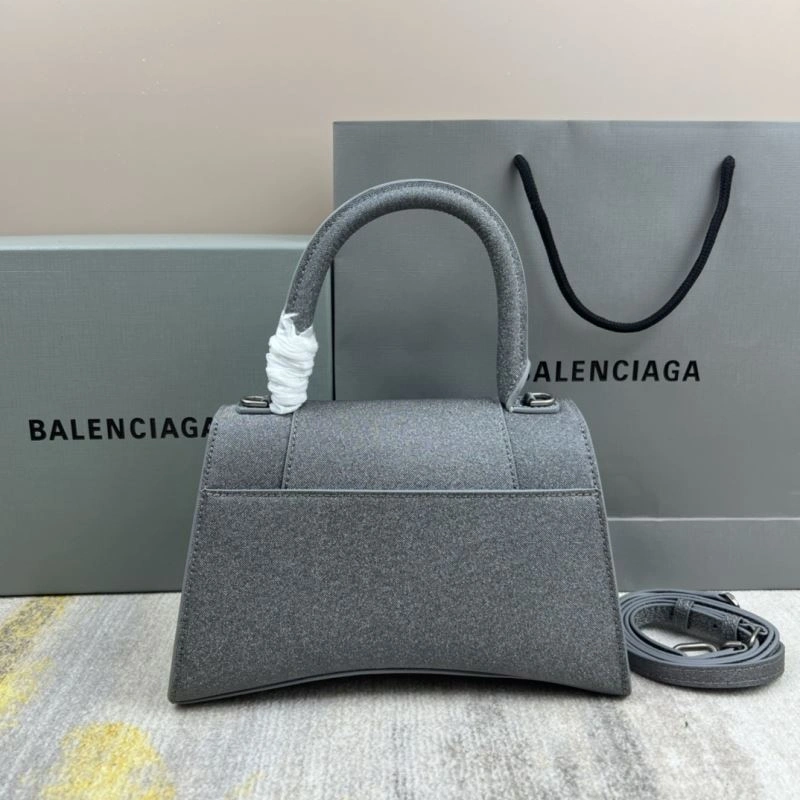 Balenciaga Galaxy Grey Sparkling Hourglass Bag by Balenciaga