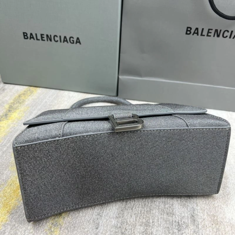 High accuracy Balenciaga Galaxy Grey Sparkling Hourglass Bag by Balenciaga