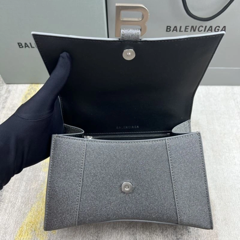 High accuracy Balenciaga Galaxy Grey Sparkling Hourglass Bag by Balenciaga