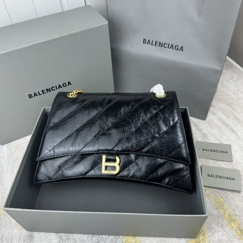 Balenciaga Gold Crush Hourglass Chain Bag - Medium Embroidered Elegance
