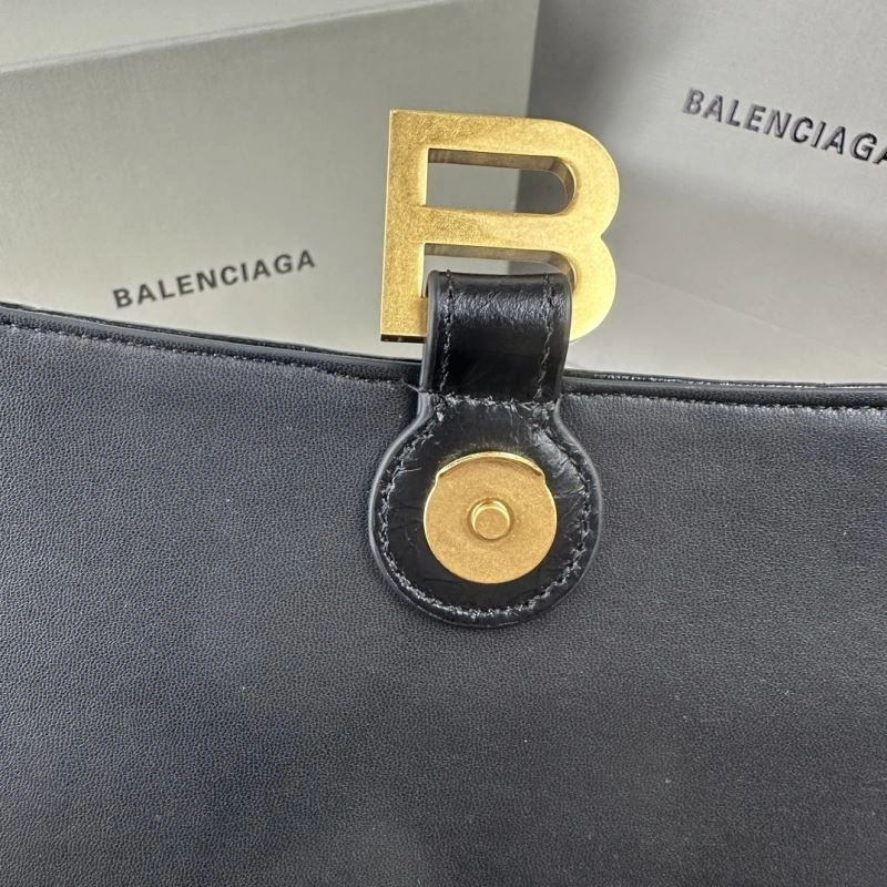 1:1 copy Balenciaga Gold Crush Hourglass Chain Bag - Medium Embroidered Elegance