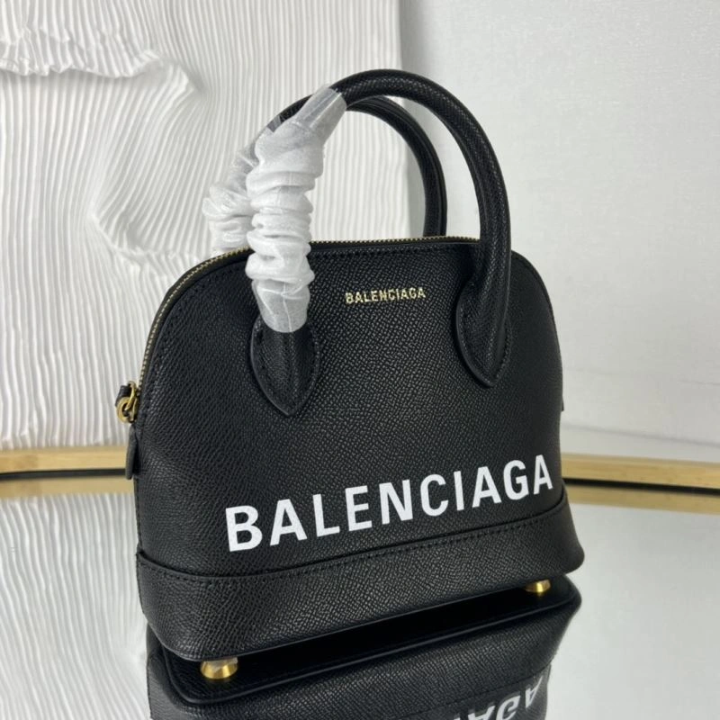 Genuine Balenciaga Golden Logo Shell Bag - Autumn Winter Edition