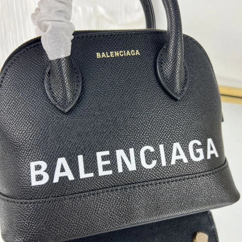 Genuine Balenciaga Golden Logo Shell Bag - Autumn Winter Edition