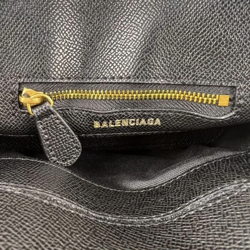 Genuine Balenciaga Golden Logo Shell Bag - Autumn Winter Edition
