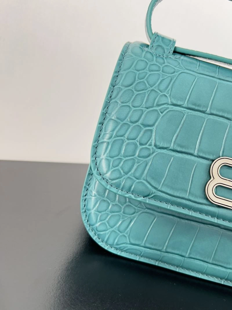 Low-cost Balenciaga Gossip Crossbody Bag with Double B Logo in Leather