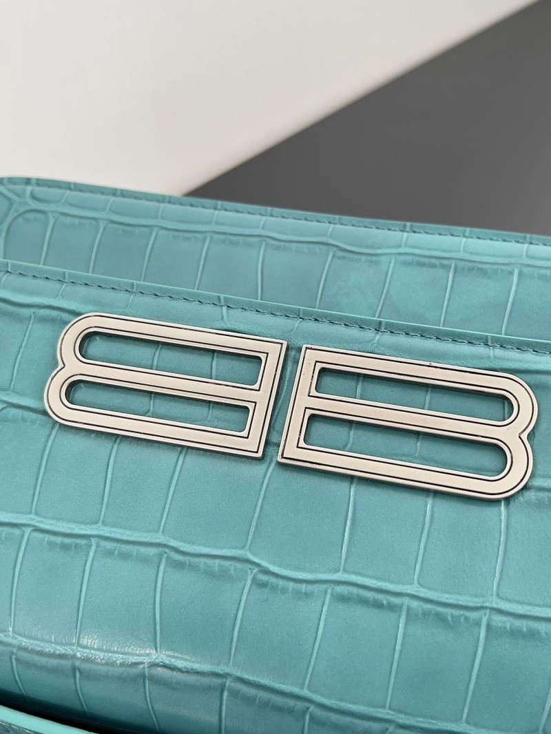 Low-cost Balenciaga Gossip Crossbody Bag with Double B Logo in Leather