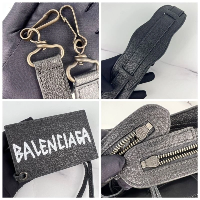 Indistinguishable Balenciaga Graffiti 30cm Crossbody Bag in Italian Goat Leather