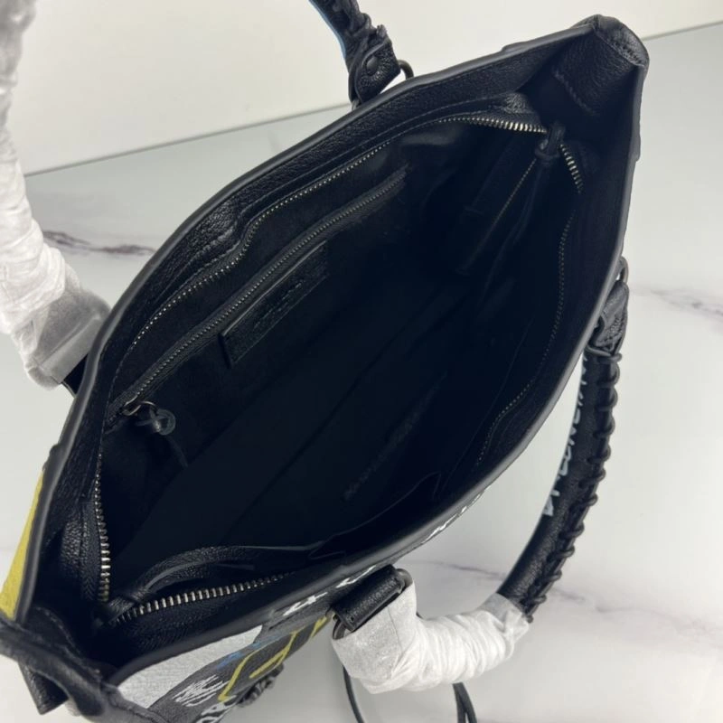 High accuracy Balenciaga Graffiti 38cm Crossbody Handbag in Italian Goat Leather