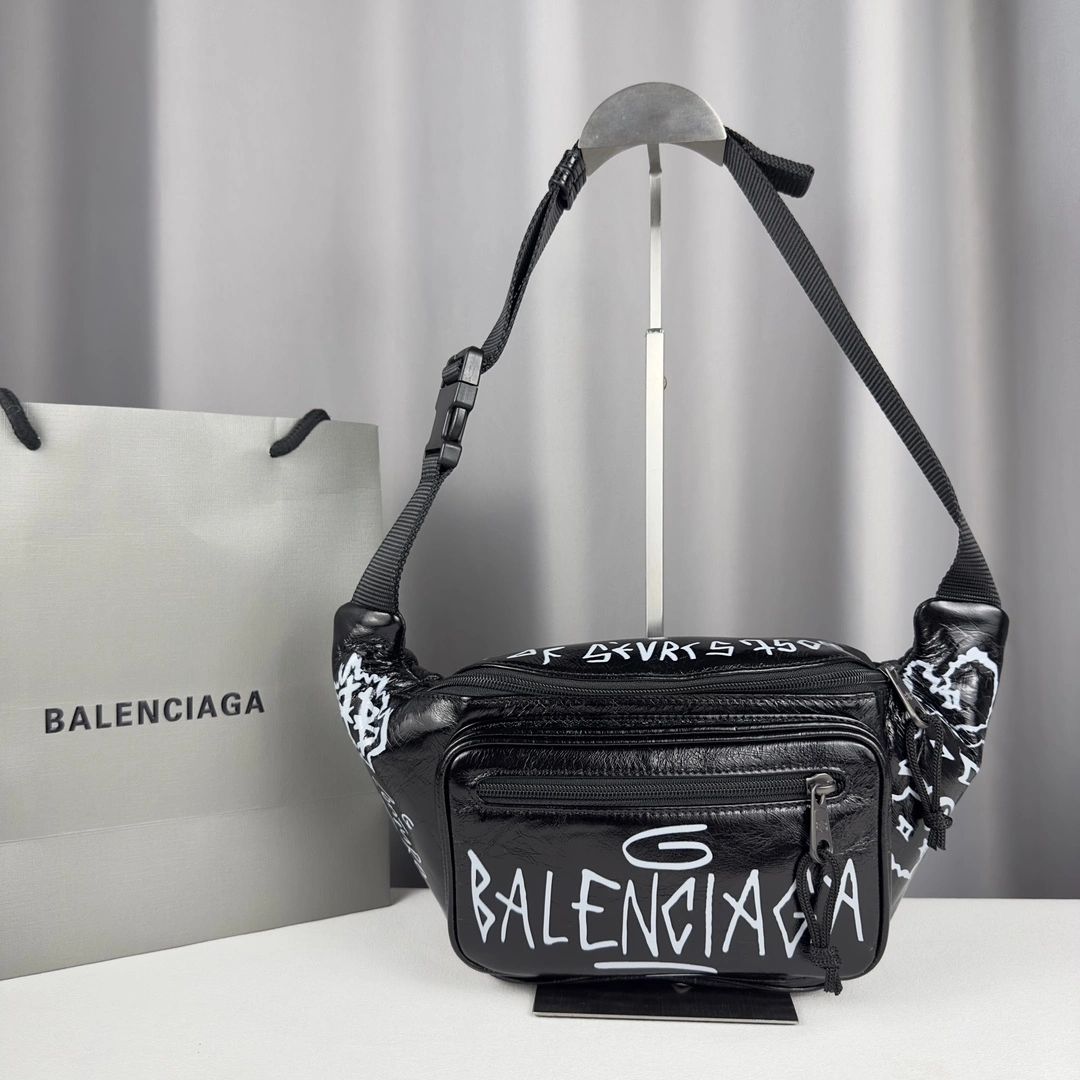 Balenciaga Graffiti Waist Chest Bag - Rebel Chic Design
