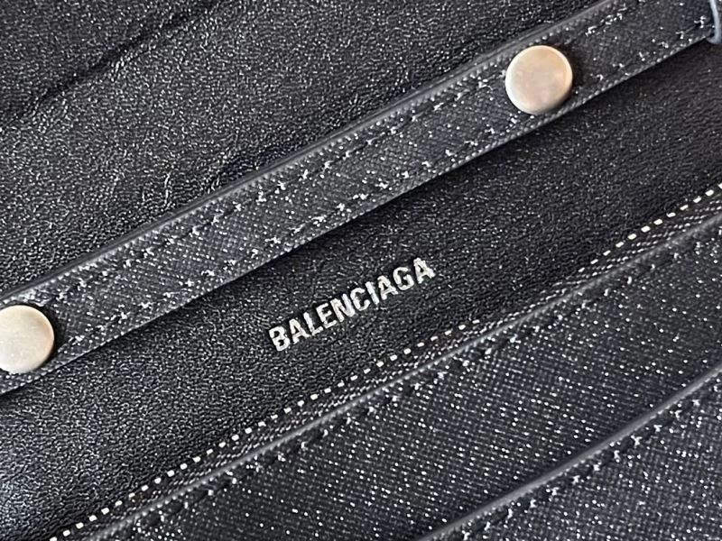 OEM Balenciaga Heavy-Duty Hourglass Chain Bag - Iconic Curved Design