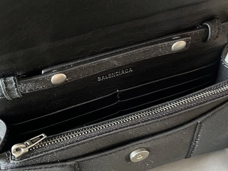 OEM Balenciaga Heavy-Duty Hourglass Chain Bag - Iconic Curved Design