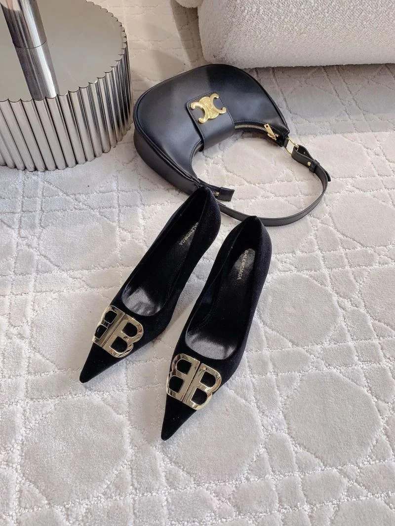 Brand-authenticated Balenciaga Heeled Shoes