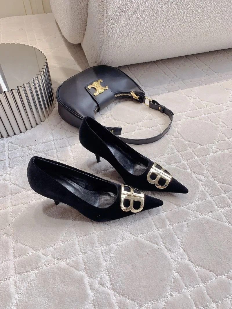 Brand-authenticated Balenciaga Heeled Shoes