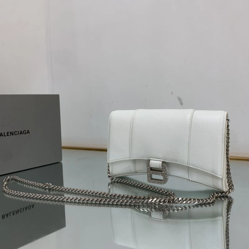 Legit Balenciaga Hourglass Chain Bag with Diamond B Buckle