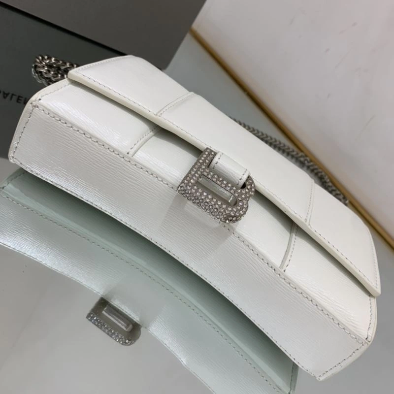 Legit Balenciaga Hourglass Chain Bag with Diamond B Buckle