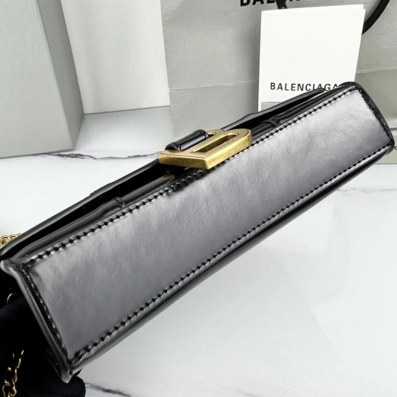 Indistinguishable Balenciaga Hourglass Chain Crossbody Bag - Petite B-Shaped Elegance