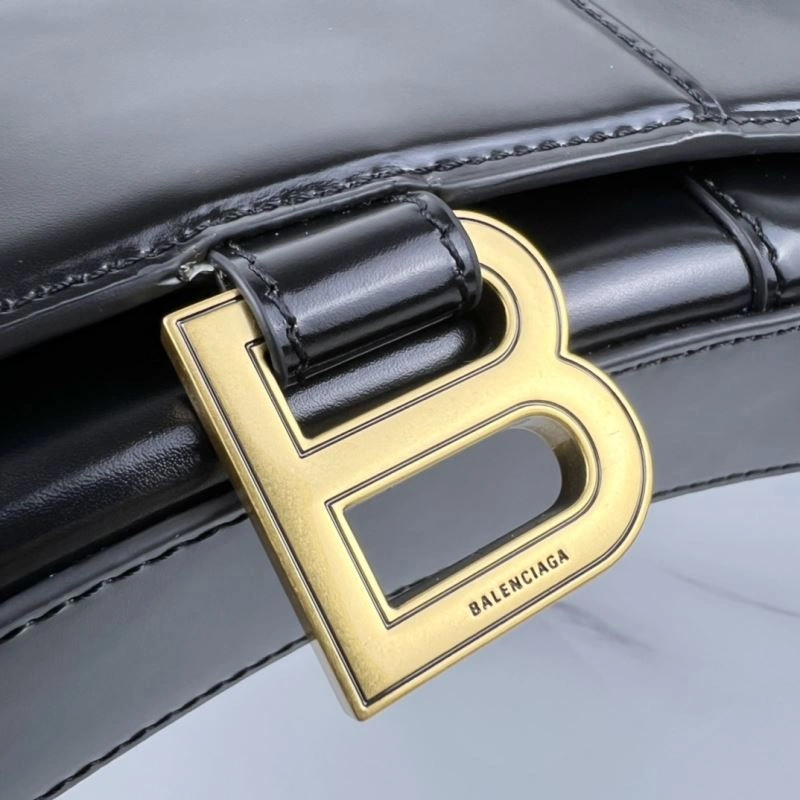 Indistinguishable Balenciaga Hourglass Chain Crossbody Bag - Petite B-Shaped Elegance