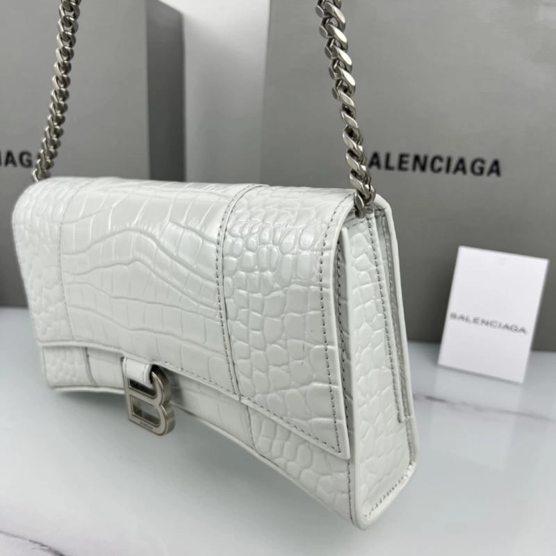 Cut-rate Balenciaga Hourglass Chain Crossbody Bag - Petite B-Shaped Elegance