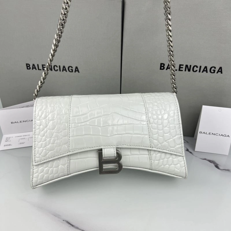 Cut-rate Balenciaga Hourglass Chain Crossbody Bag - Petite B-Shaped Elegance