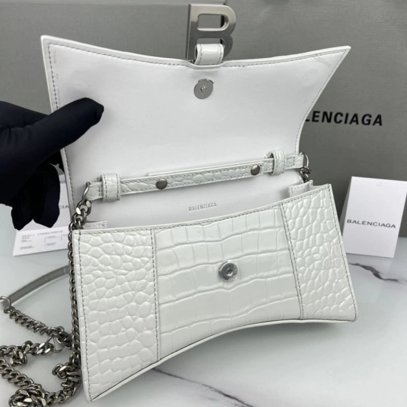 Cut-rate Balenciaga Hourglass Chain Crossbody Bag - Petite B-Shaped Elegance