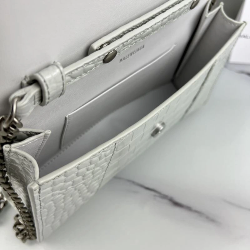Cut-rate Balenciaga Hourglass Chain Crossbody Bag - Petite B-Shaped Elegance