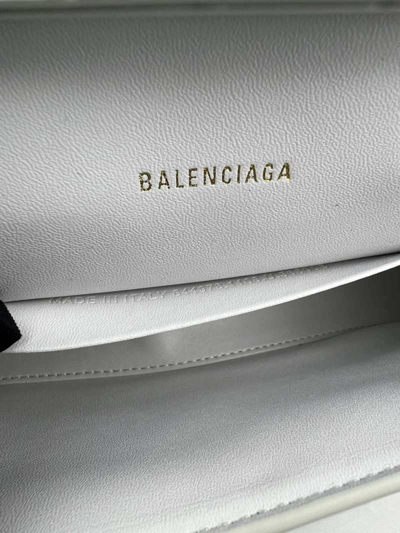 Authentic Balenciaga Hourglass Chain Crossbody Bag - Petite B-Shaped Elegance