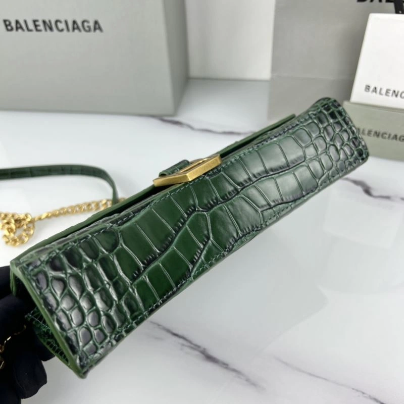 Economical Balenciaga Hourglass Chain Crossbody Bag - Petite Elegance Redefined