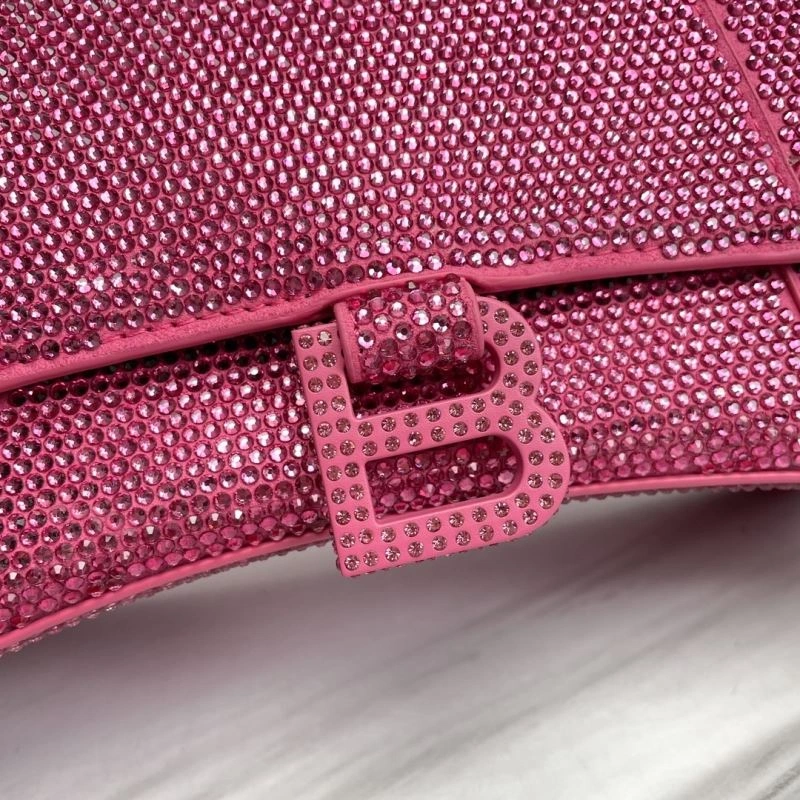OEM Balenciaga Hourglass Crocodile-Embossed Bag - Style 8895