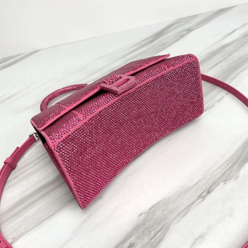 OEM Balenciaga Hourglass Crocodile-Embossed Bag - Style 8895